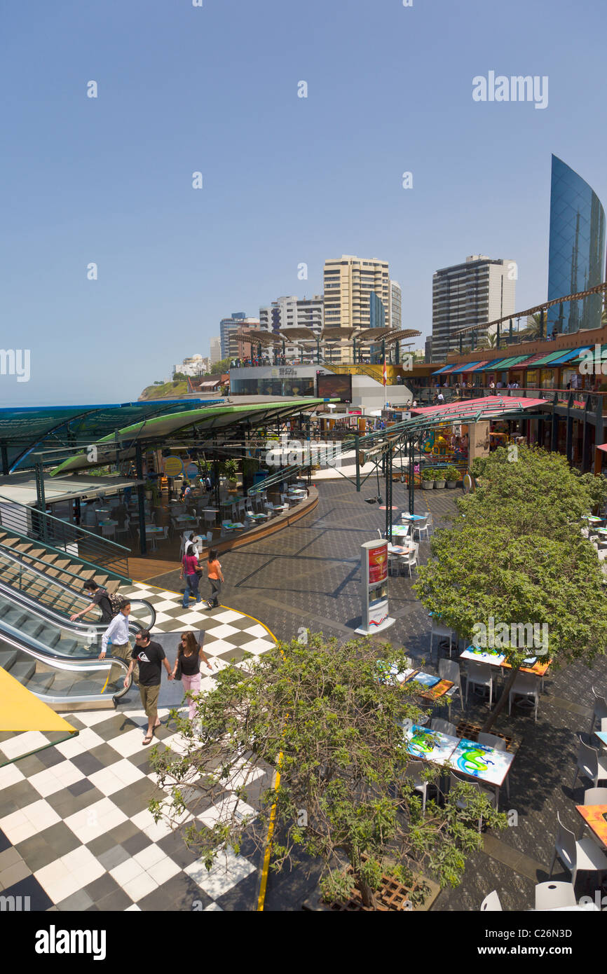 Larcomar Shopping Centre, Miraflores, Lima, Peru Stock Photo - Alamy