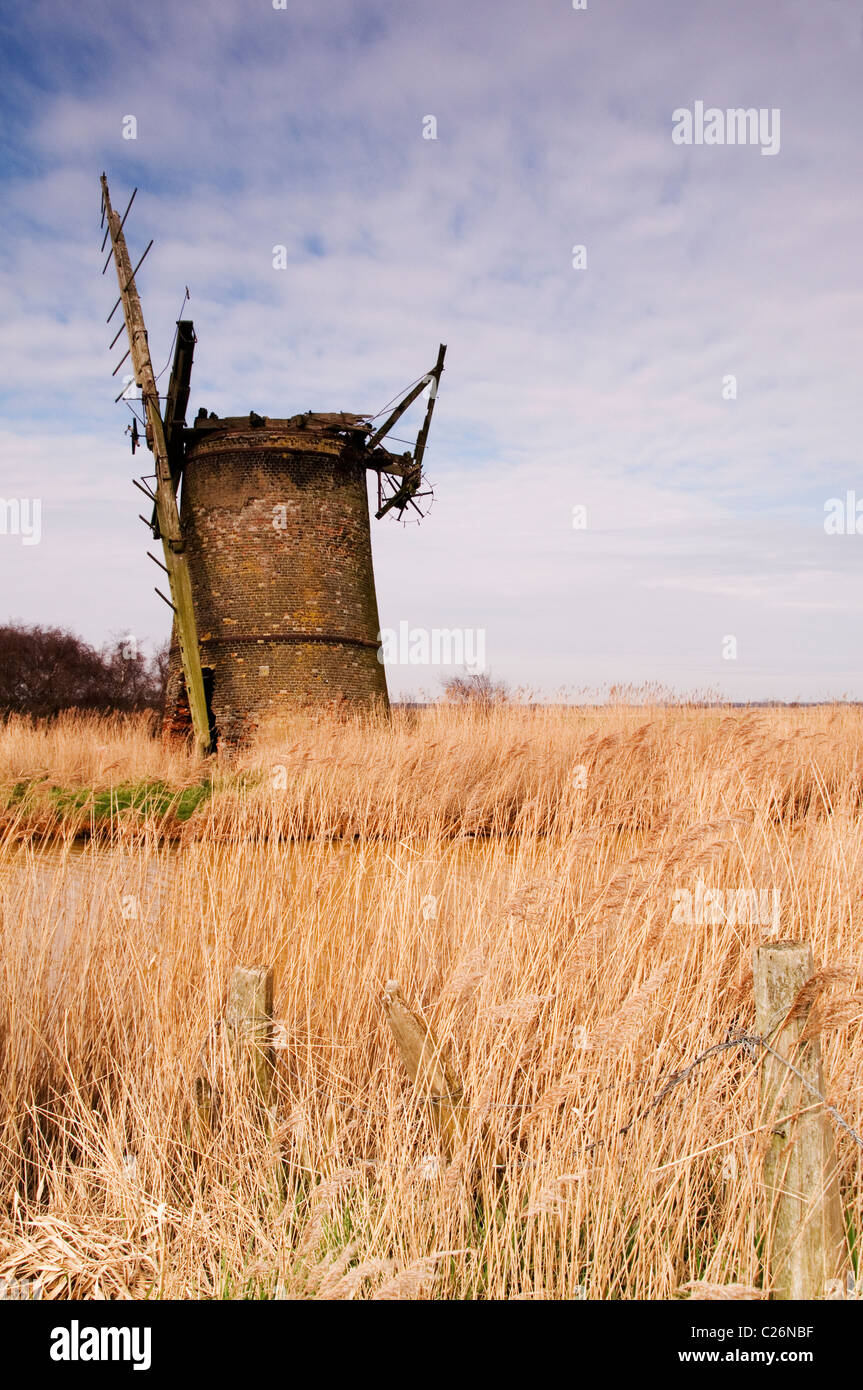 Brograve Mill Norfolk England UK Stock Photo - Alamy