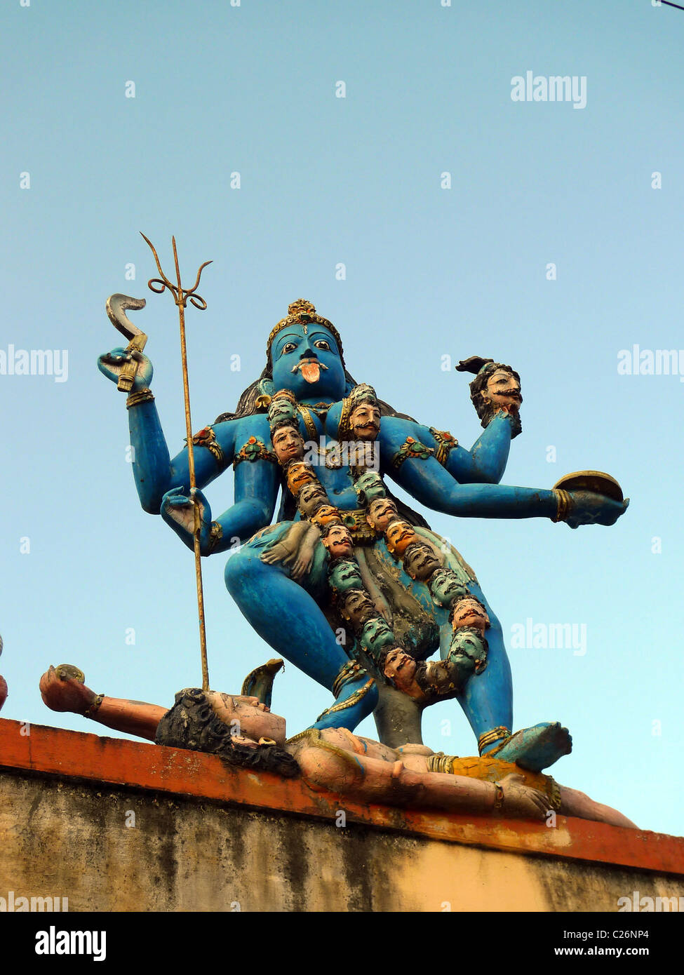 Statue of the Hindu Goddess Kali Stock Photo - Alamy