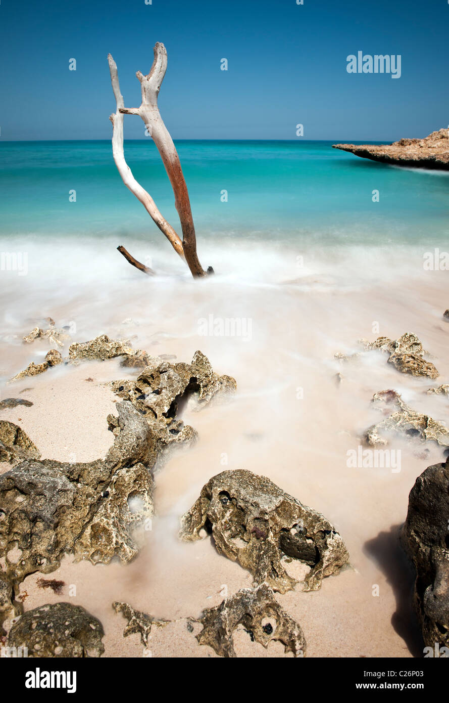 Fins Beach in Oman Stock Photo - Alamy