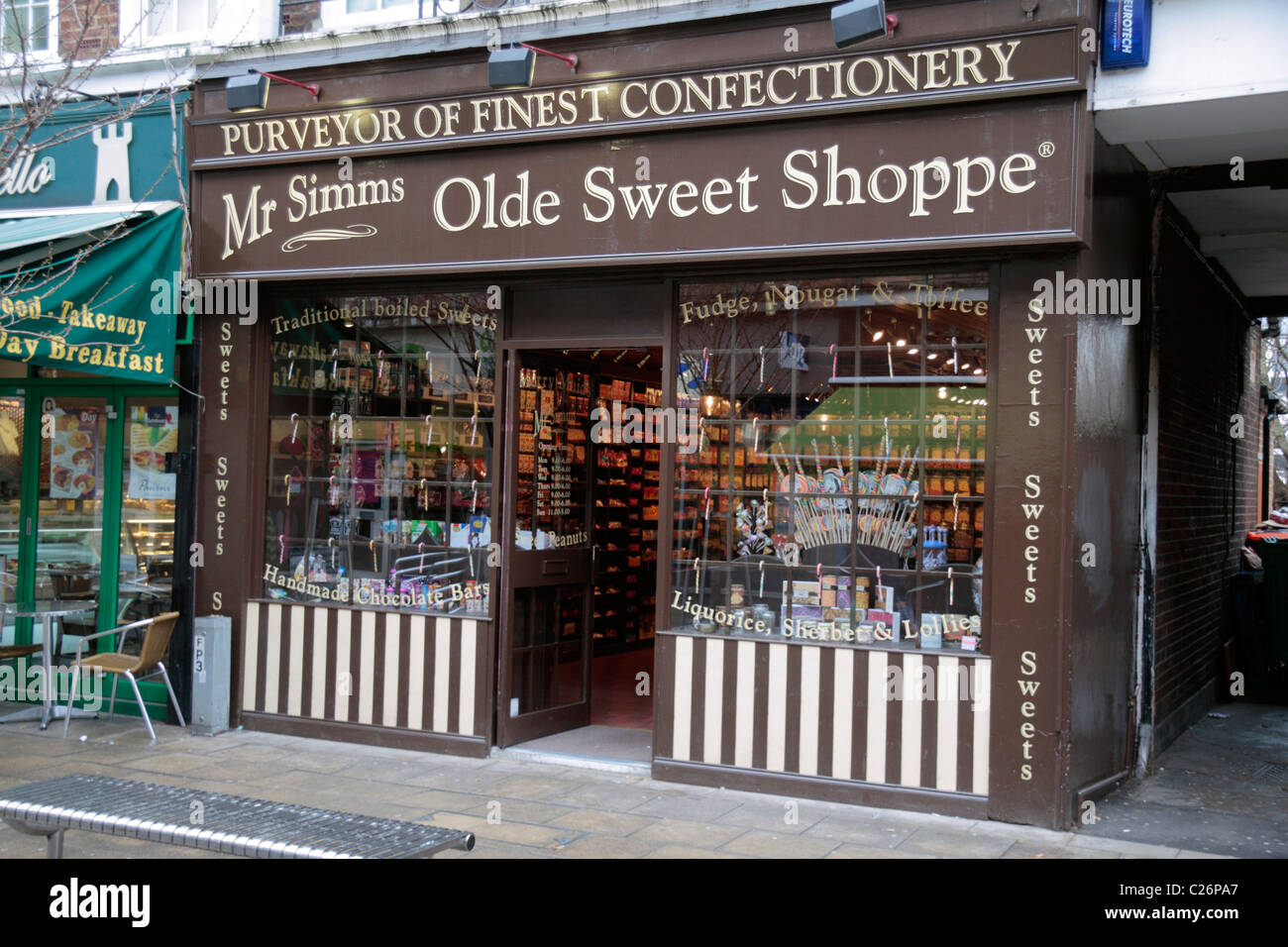 The Mr Simms olde Sweet Shoppe in Kingston Upon Thames, London, UK ...