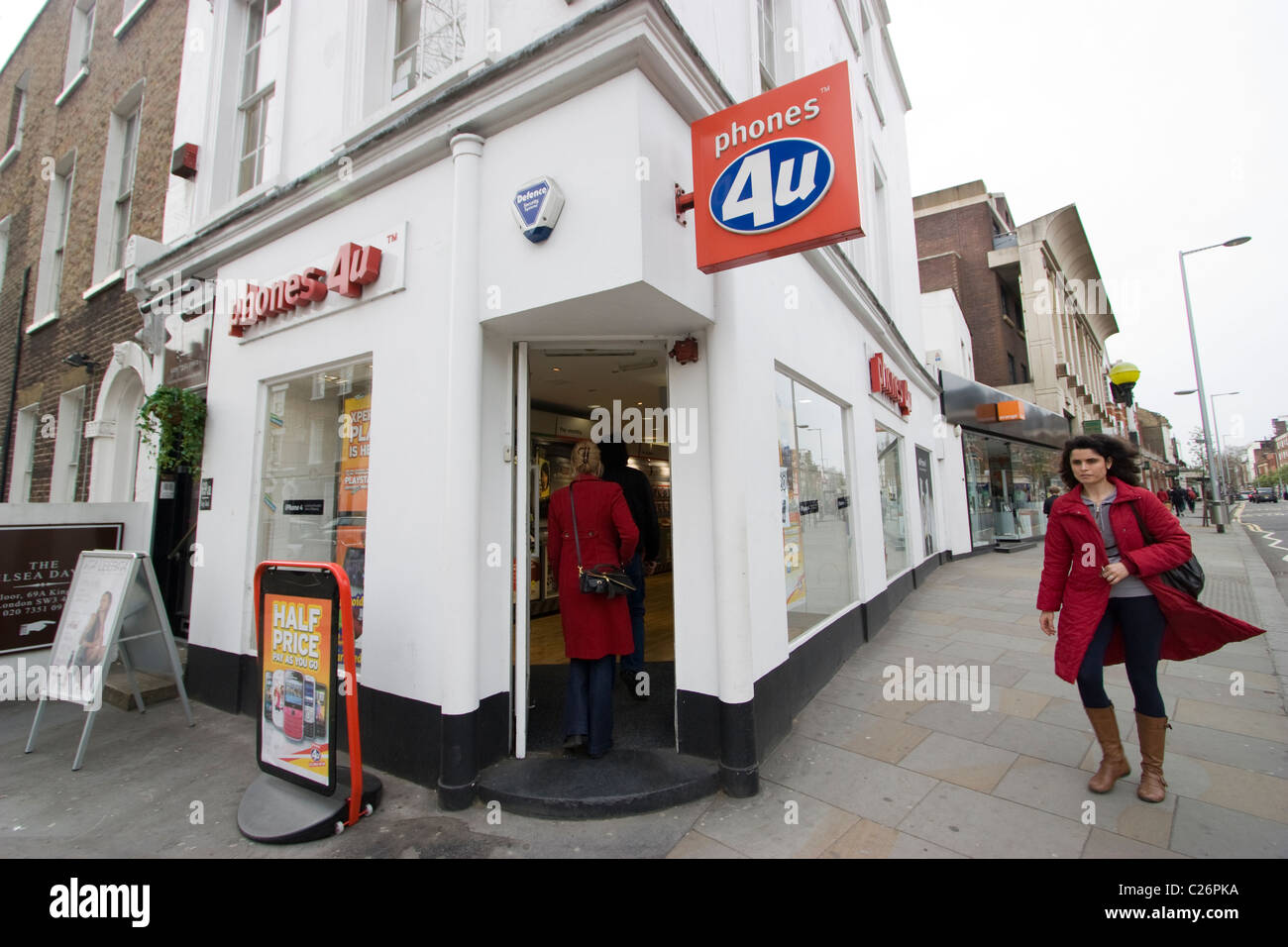 Phones 4u phones 4 u mobile phone shop store Stock Photo - Alamy