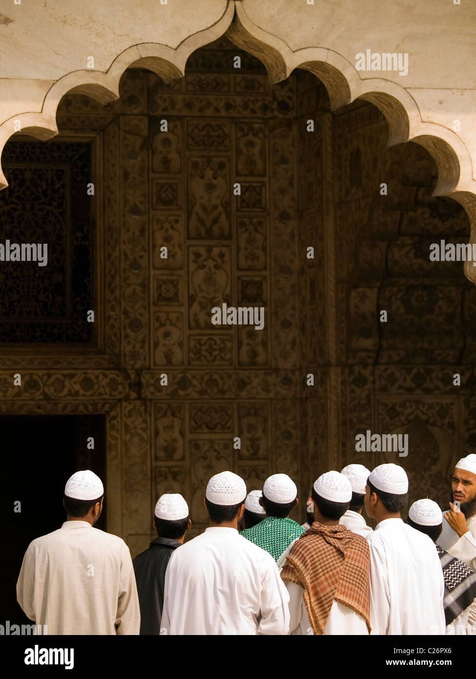 Garden red fort delhi hi-res stock photography and images - Alamy