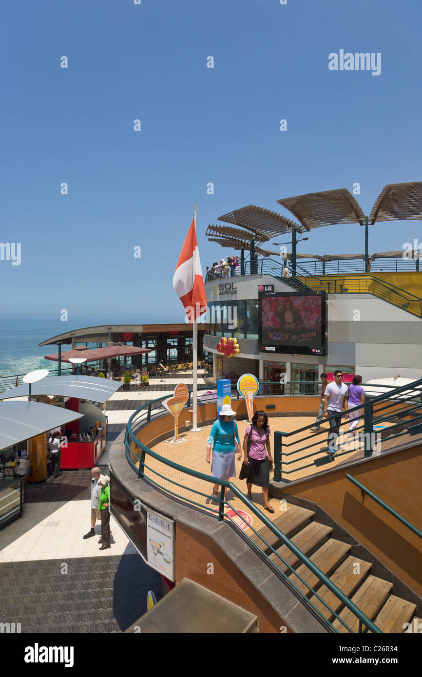Larcomar Shopping Centre, Miraflores, Lima, Peru Stock Photo - Alamy