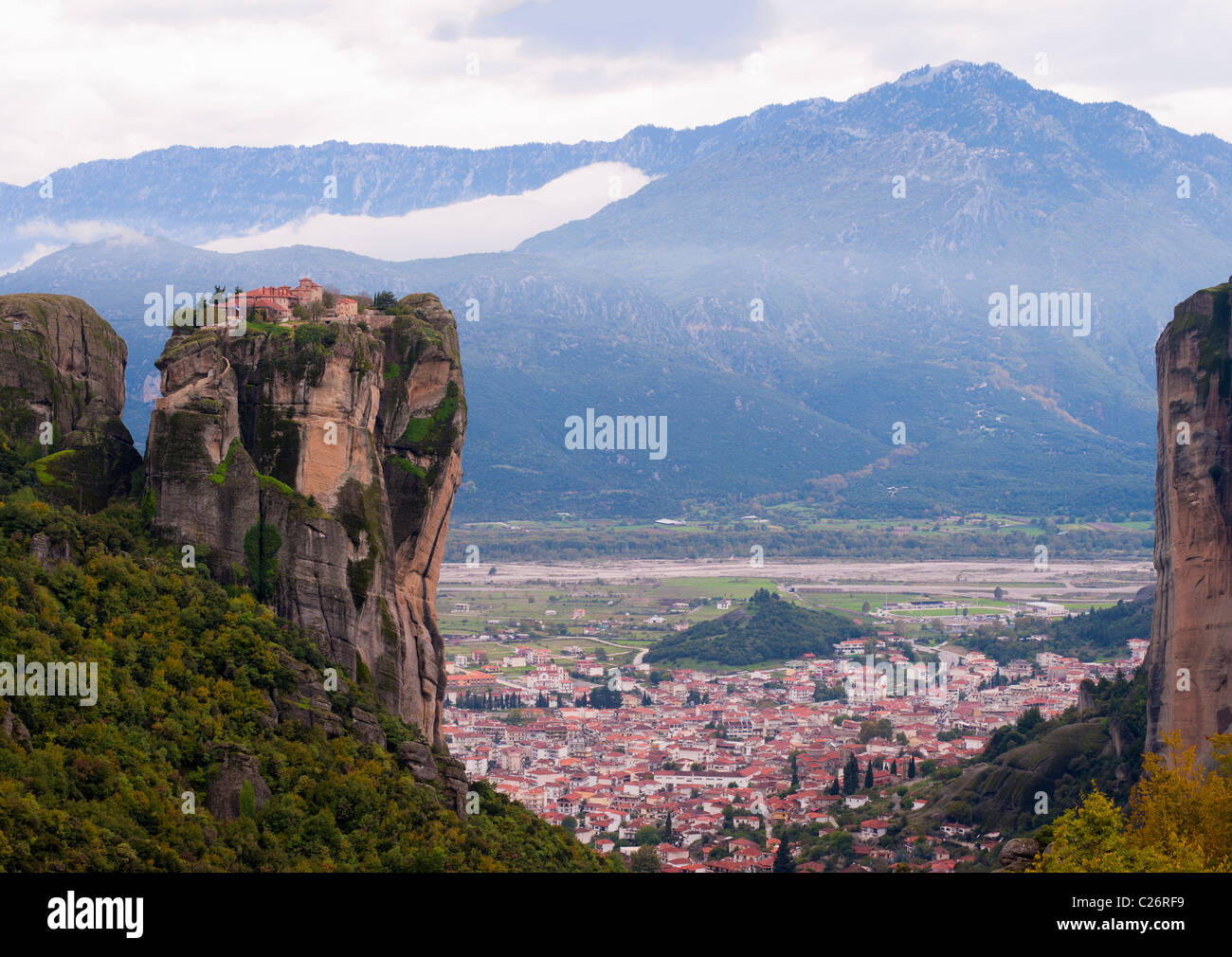 Kalambaka view hi-res stock photography and images - Alamy