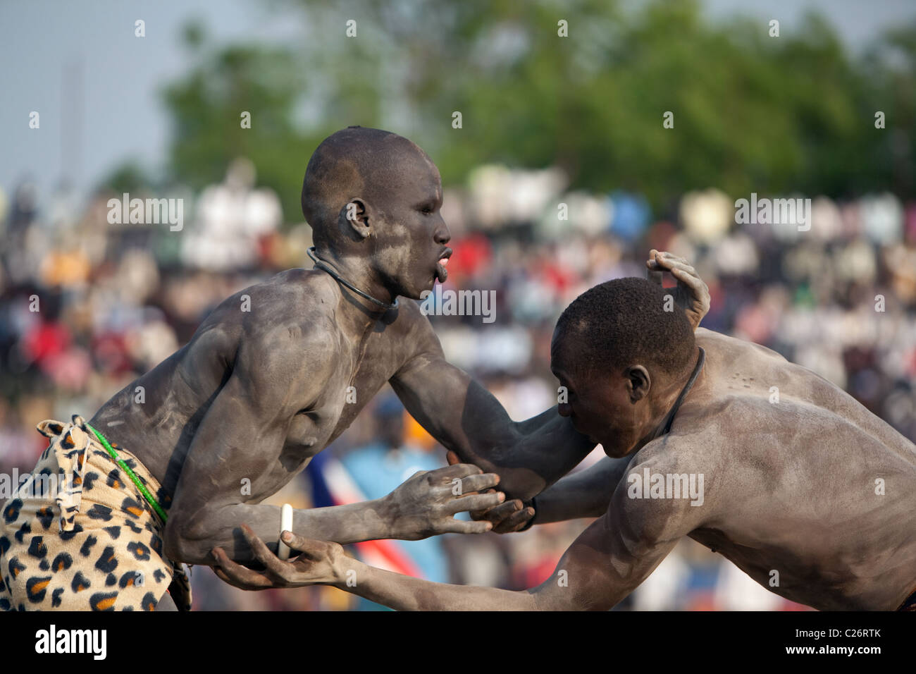 Sudanese wrestler hi-res stock photography and images - Alamy