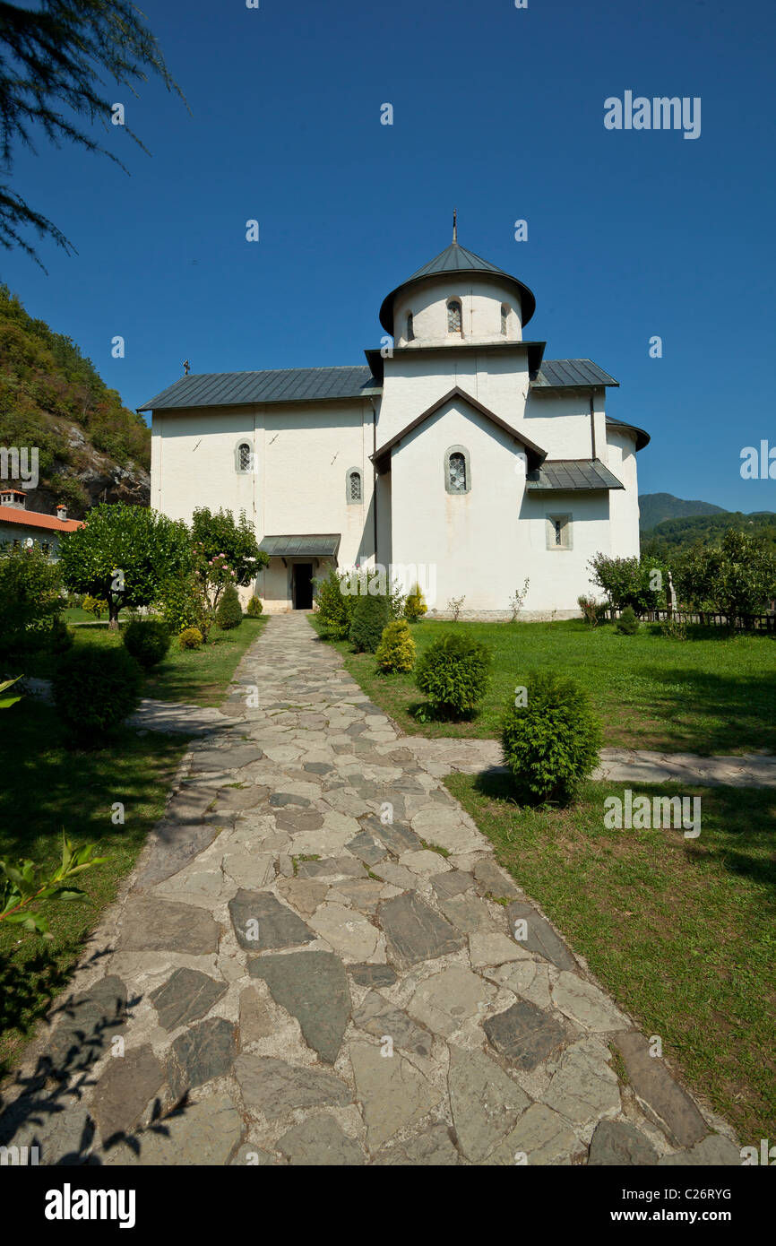 Orthodox monastery Moraca, Montenegro Stock Photo - Alamy