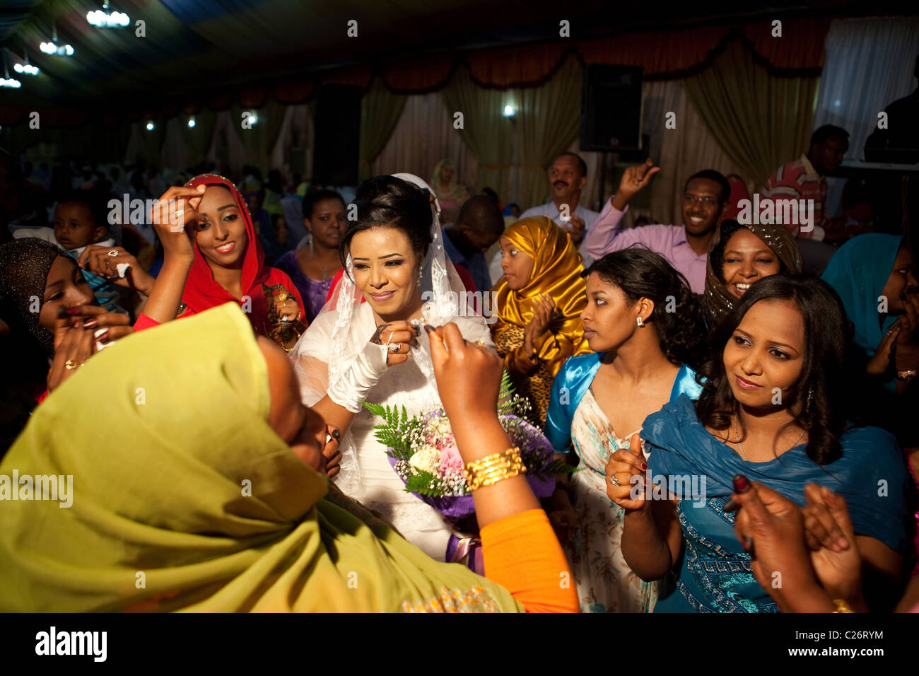 modern muslim wedding in Khartoum Stock Photo - Alamy