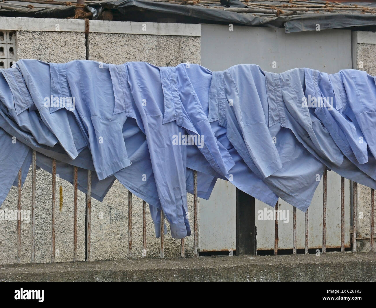 Clothes drying india hi-res stock photography and images - Alamy