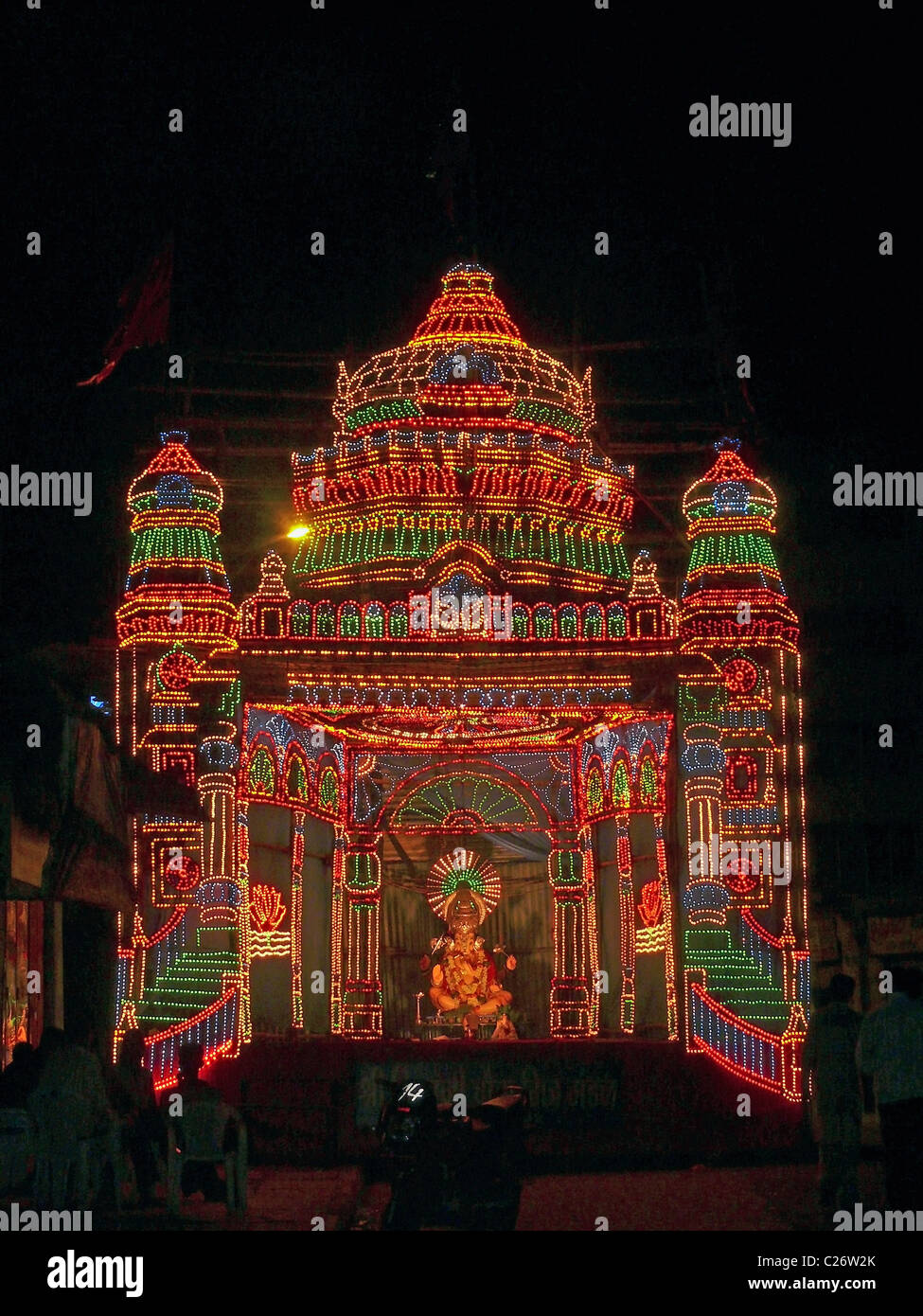 Ganesh Ganpati Festival, Pune, Maharashtra, India Stock Photo - Alamy