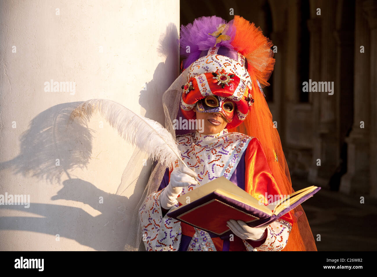 Venice carnival character hi-res stock photography and images - Alamy