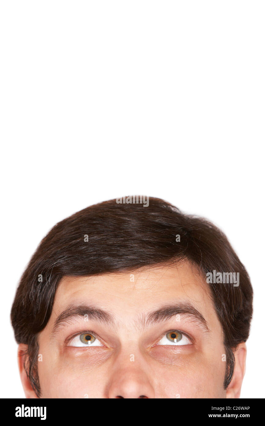 Head of man Stock Photo - Alamy