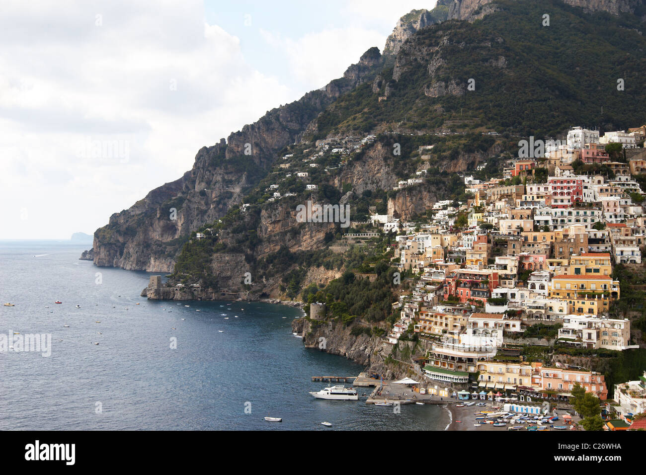 Positano house hi-res stock photography and images - Alamy