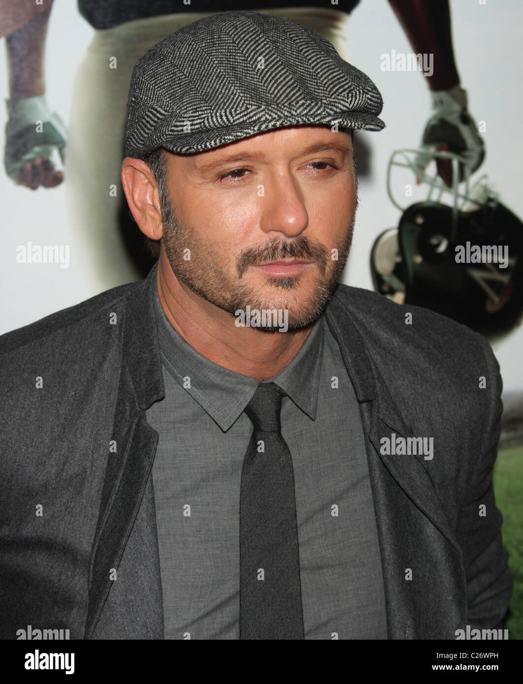 Musician Tim McGraw attends the premiere of 'The Blind Side' at the ...