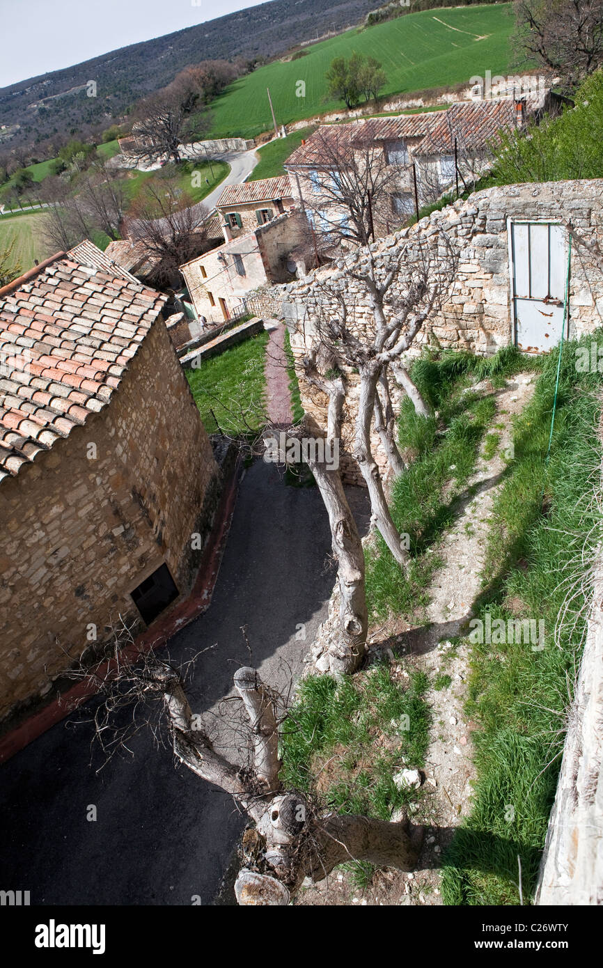 The village of Murs Stock Photo - Alamy