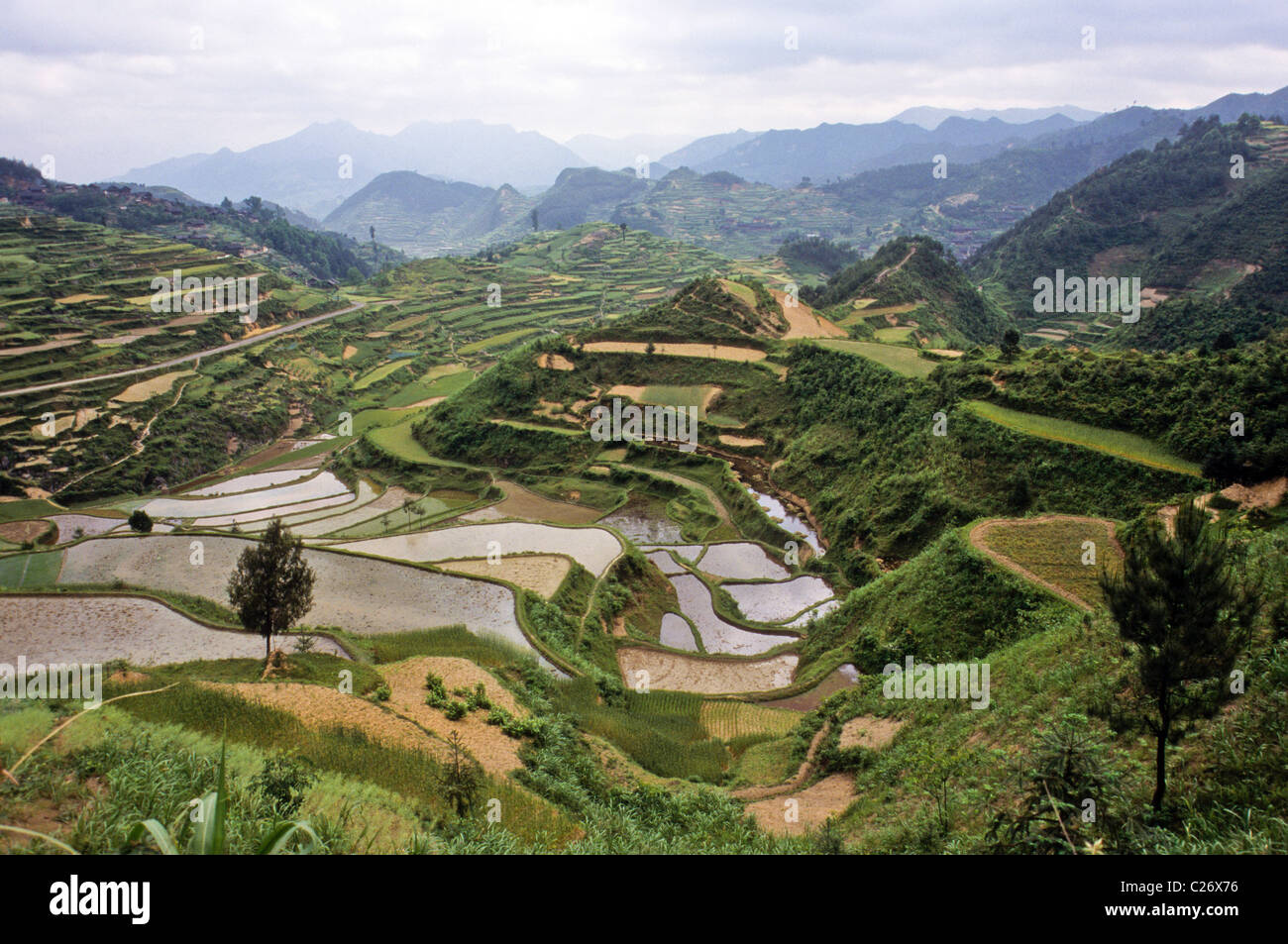The scenic beauty of Guizhou Province, China Stock Photo - Alamy