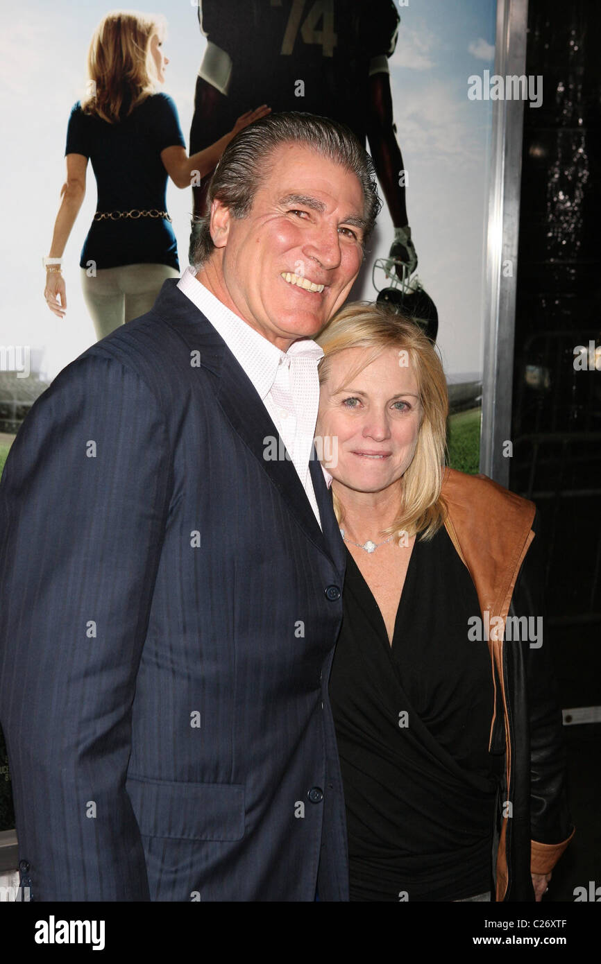 Vince Papale & Janet Papale Premiere of 'The Blind Side' held at the ...