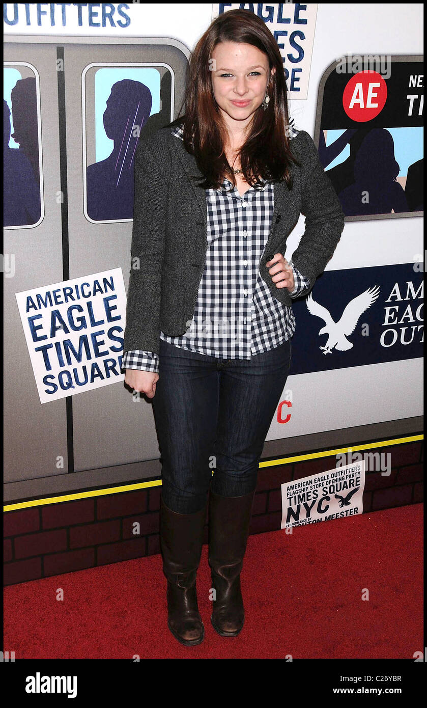 Joy Lauren American Eagle Outfitters flagship store preview party in ...