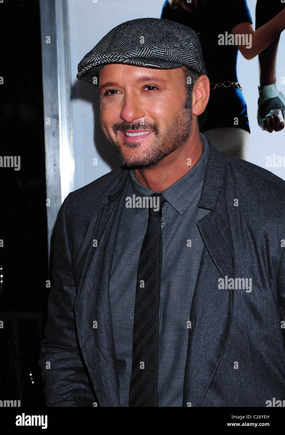 Tim McGraw attends the premiere of 'The Blind Side' at the Ziegfeld ...