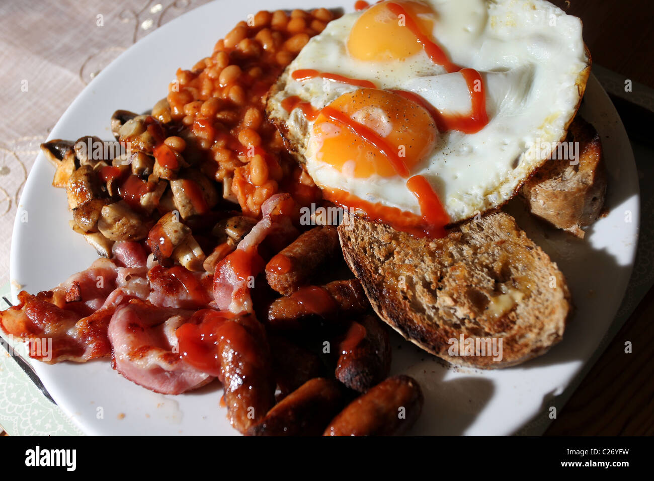 English breakfast hi-res stock photography and images - Alamy