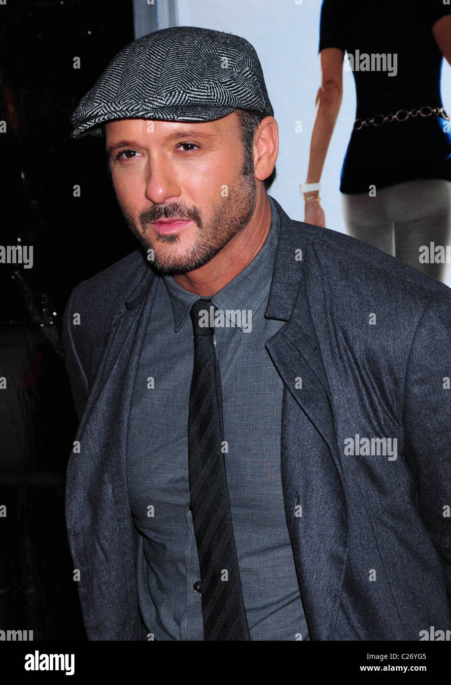Tim McGraw attends the premiere of 'The Blind Side' at the Ziegfeld ...