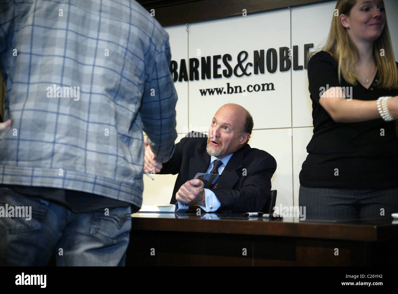 Controversial financial entertainment show host and author Jim Cramer ...