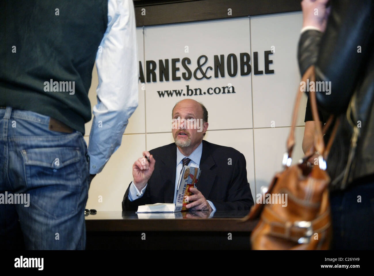 Controversial financial entertainment show host and author Jim Cramer ...