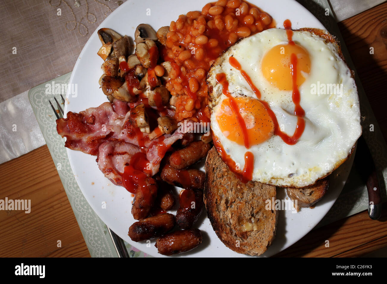 English breakfast hi-res stock photography and images - Alamy