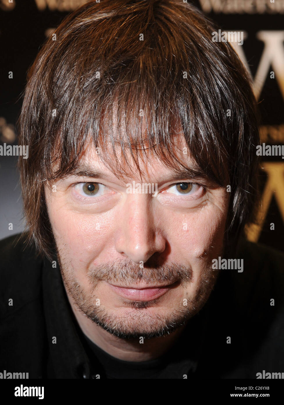 Ian Rankin signing copies of his book 'Dark Entries' at Waterstones ...