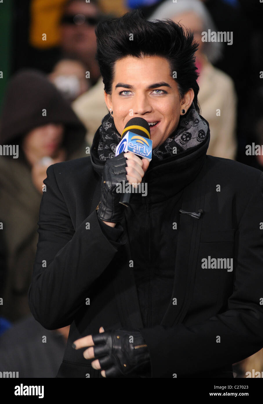 Adam Lambert Appearance on 'CBS Early Show' at the CBS Plaza, NYC New ...