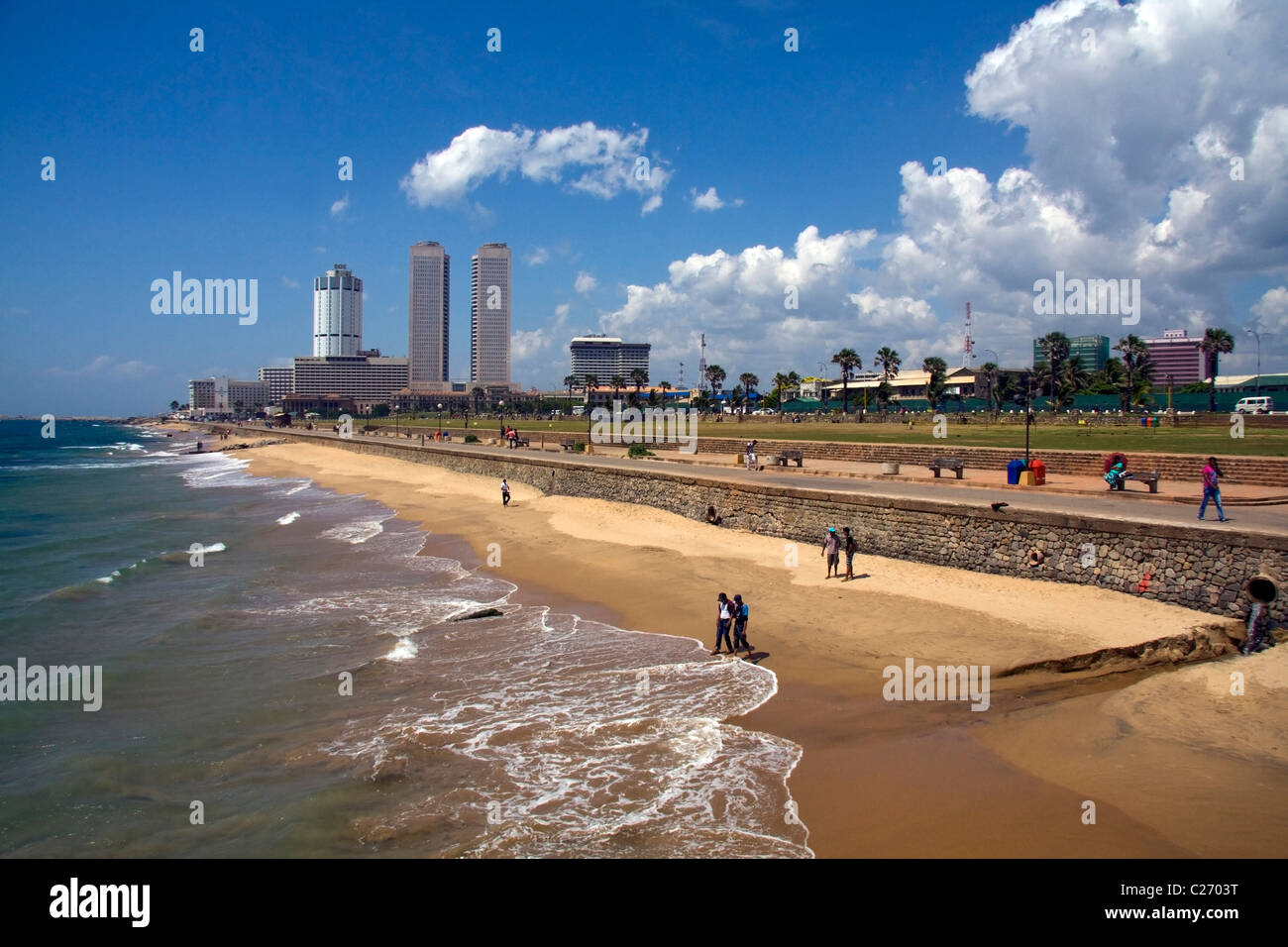 Beach at the Fort district, Colombo, Sri Lanka Stock Photo - Alamy