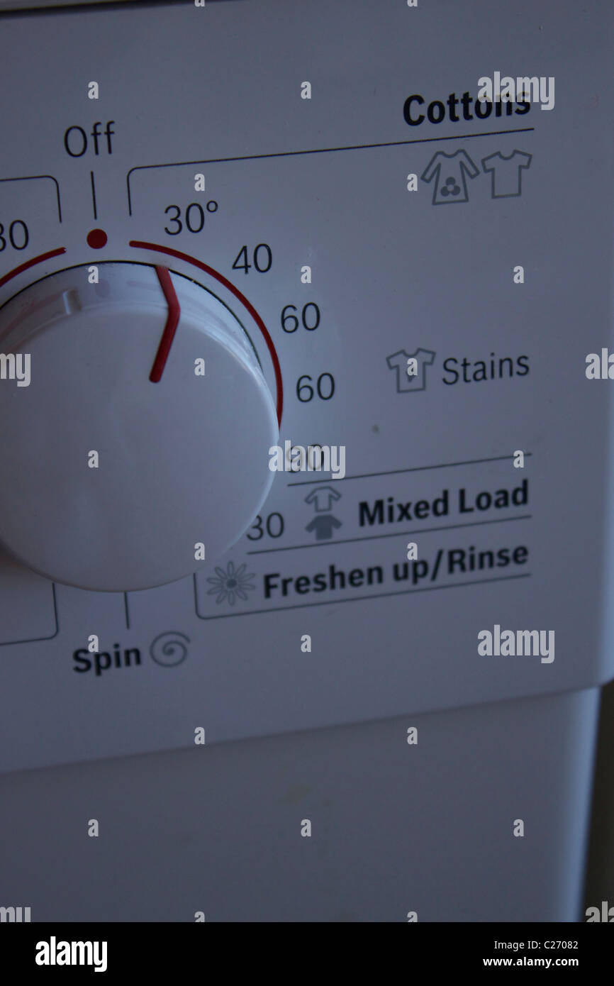 Washing machine dial hi-res stock photography and images - Alamy
