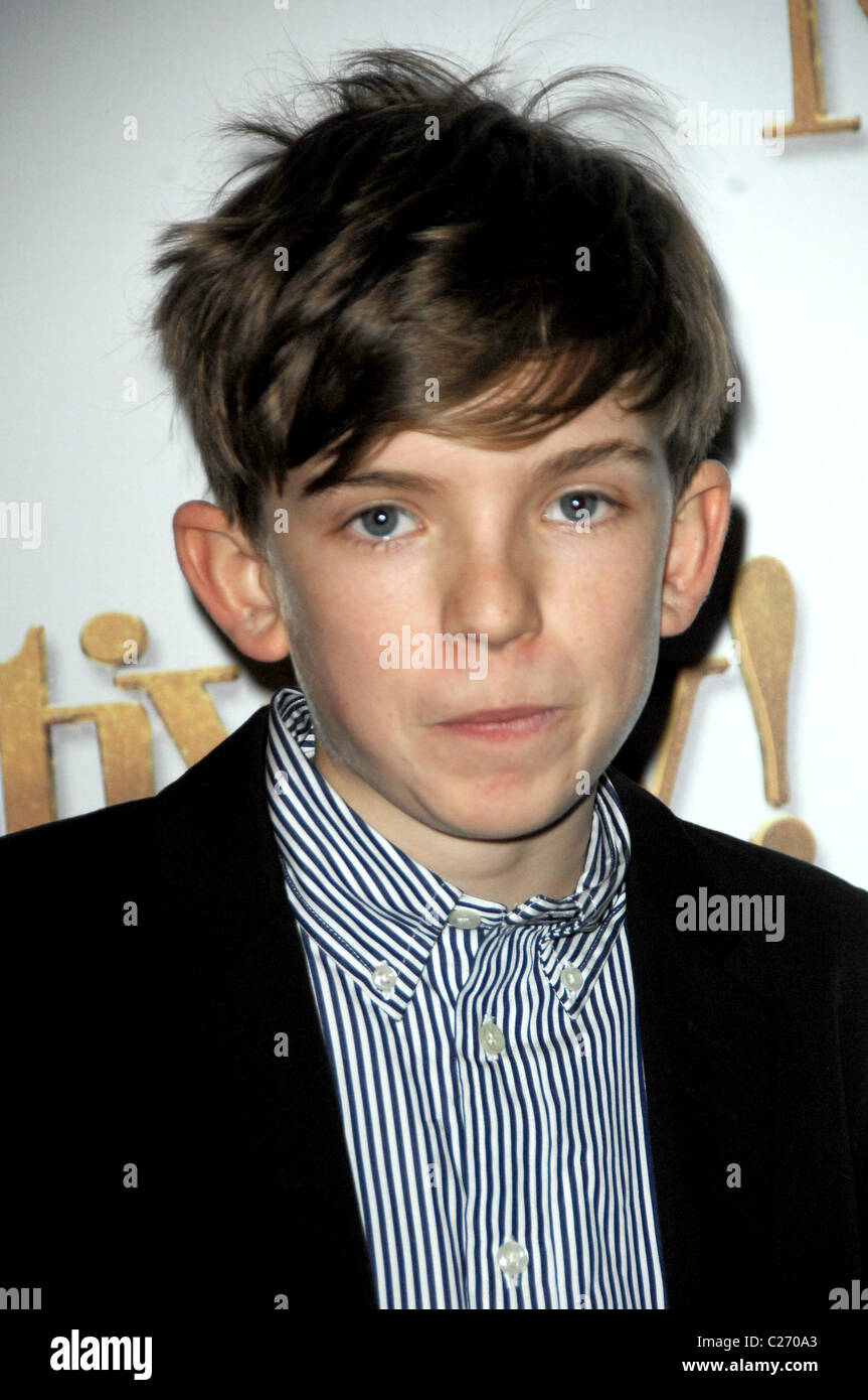 Bill Milner attends premiere of 'Nativity' at The Barbican London ...