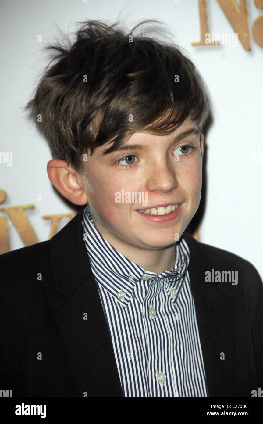 Bill Milner attends premiere of 'Nativity' at The Barbican London ...