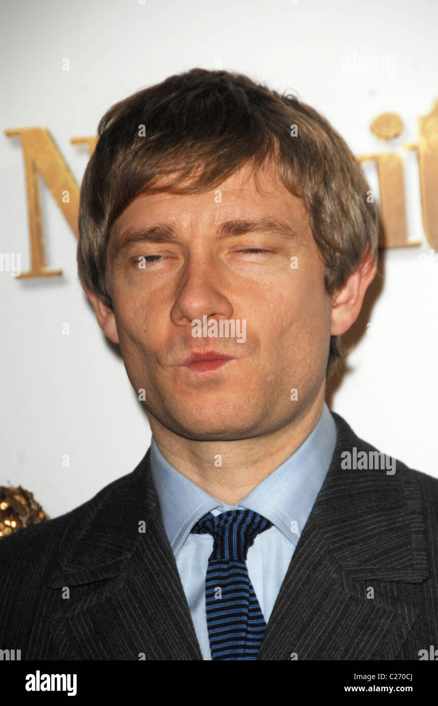 Martin Freeman attends premiere of 'Nativity' at The Barbican London ...
