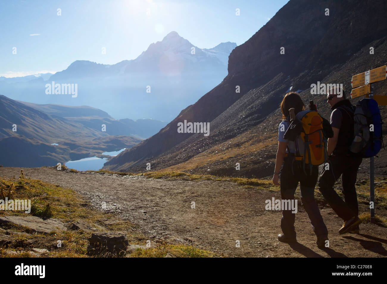 Alpine trail hi-res stock photography and images - Alamy