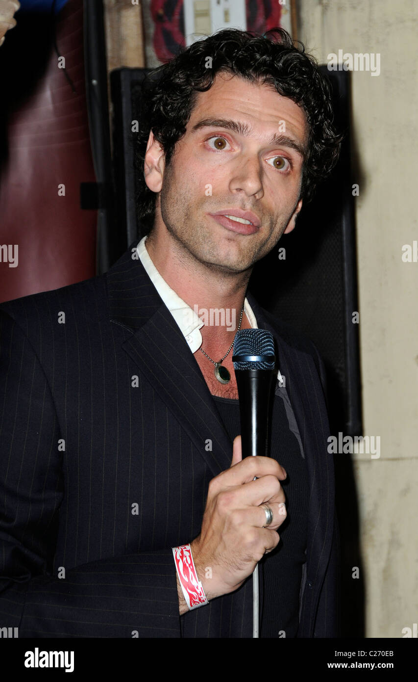 Ben Morrison West Coast launch of the HeadCount Organization at the ...