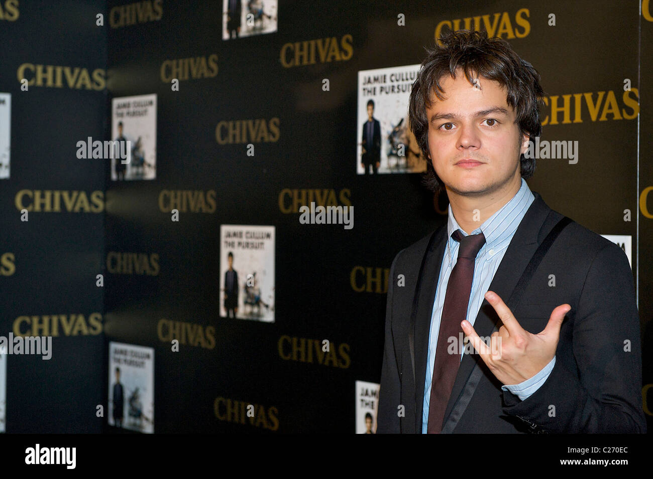 Singer and songwriter Jamie Cullum performing tracks from his new album ...