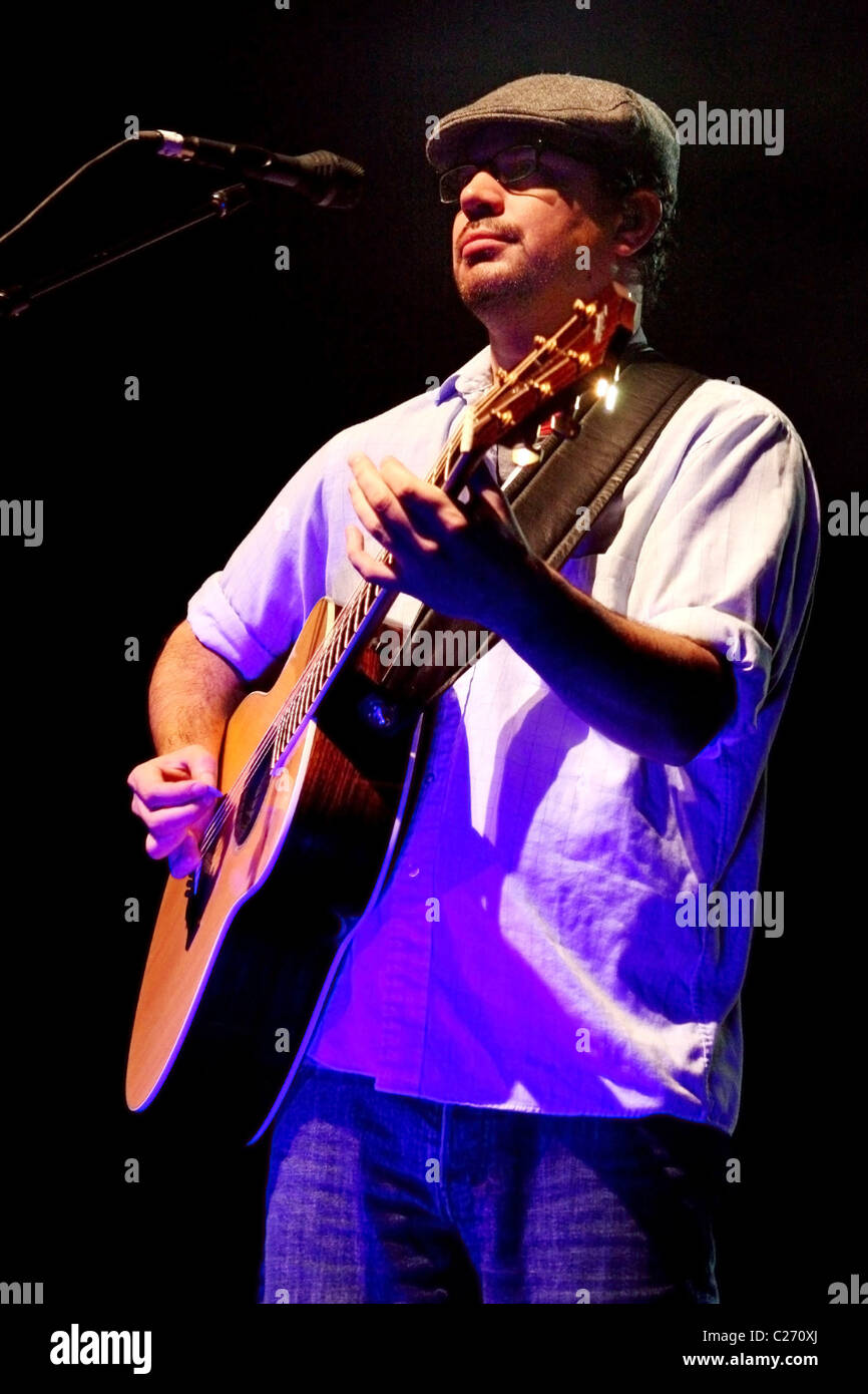 Matthew Good performing live on stage at Centennial Hall in London ...