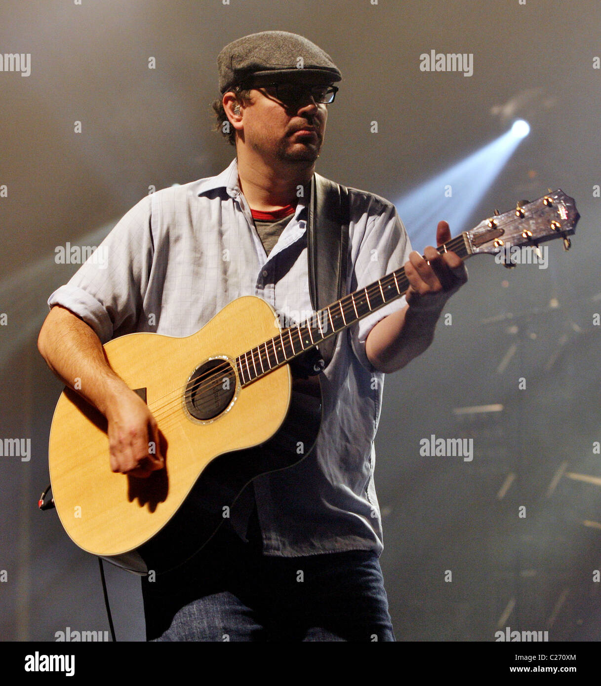 Matthew Good performing live on stage at Centennial Hall in London ...