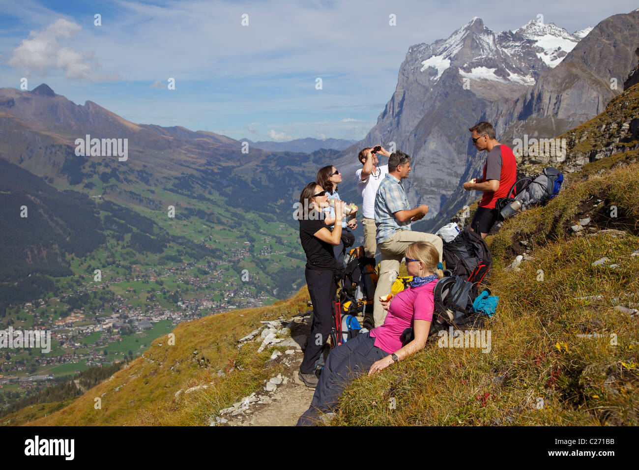 Eiger trail hi-res stock photography and images - Alamy