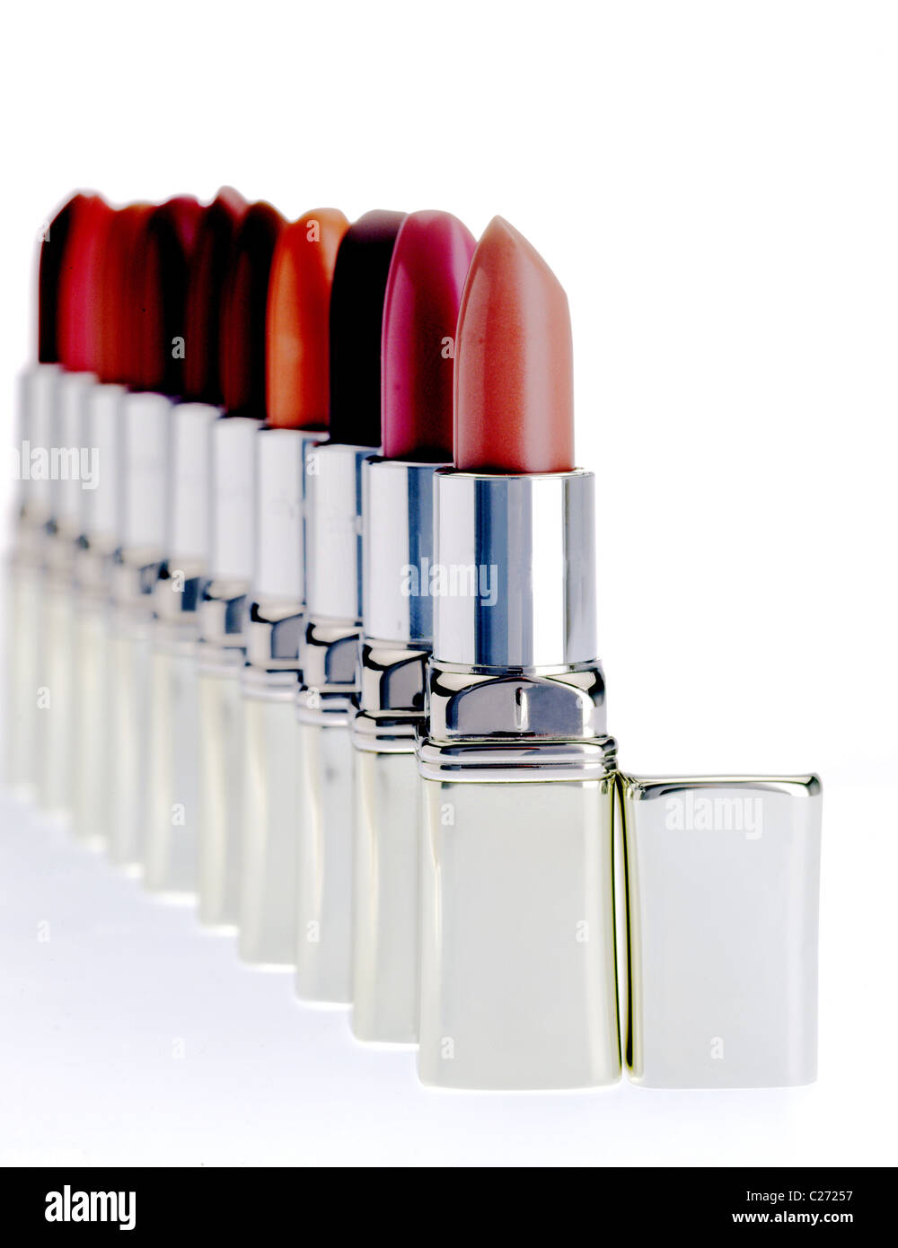 Various colors of lipstick Stock Photo - Alamy