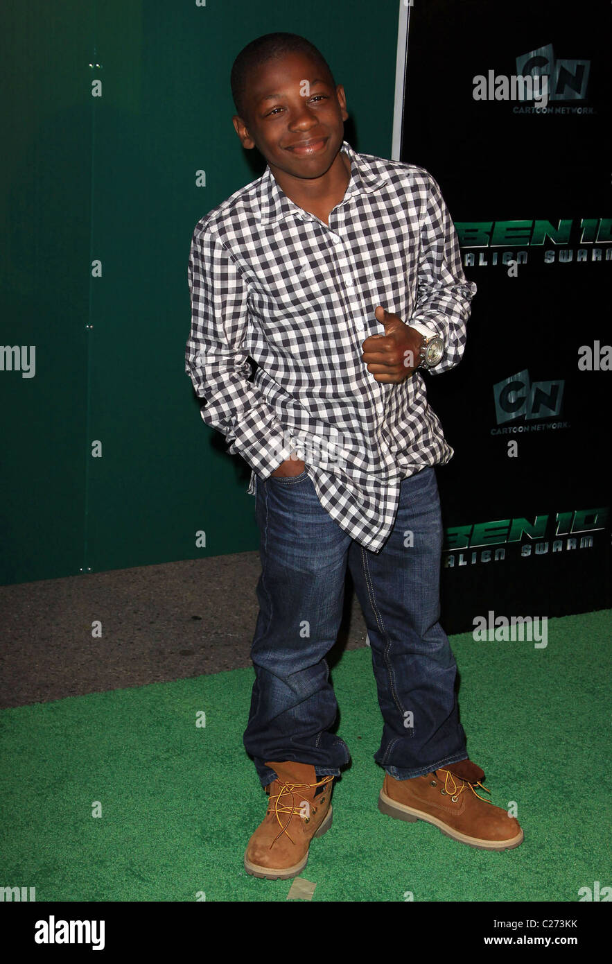 Bobb'e J Thompson The Premiere of 'Ben 10: Alien Swarm' held at Warner ...