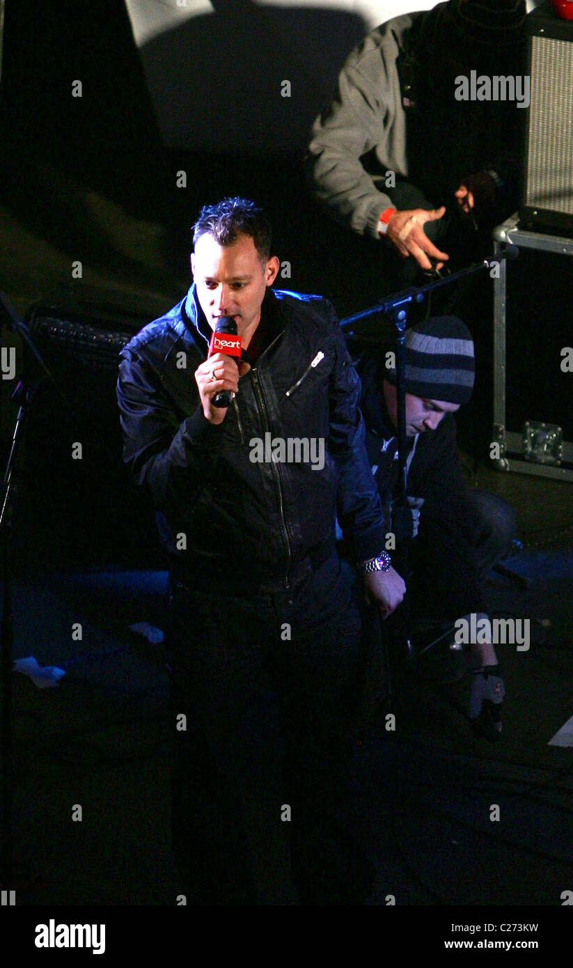 Tony Anstis of Heart FM Christmas Lights 'Switch On' ceremony in Bath ...