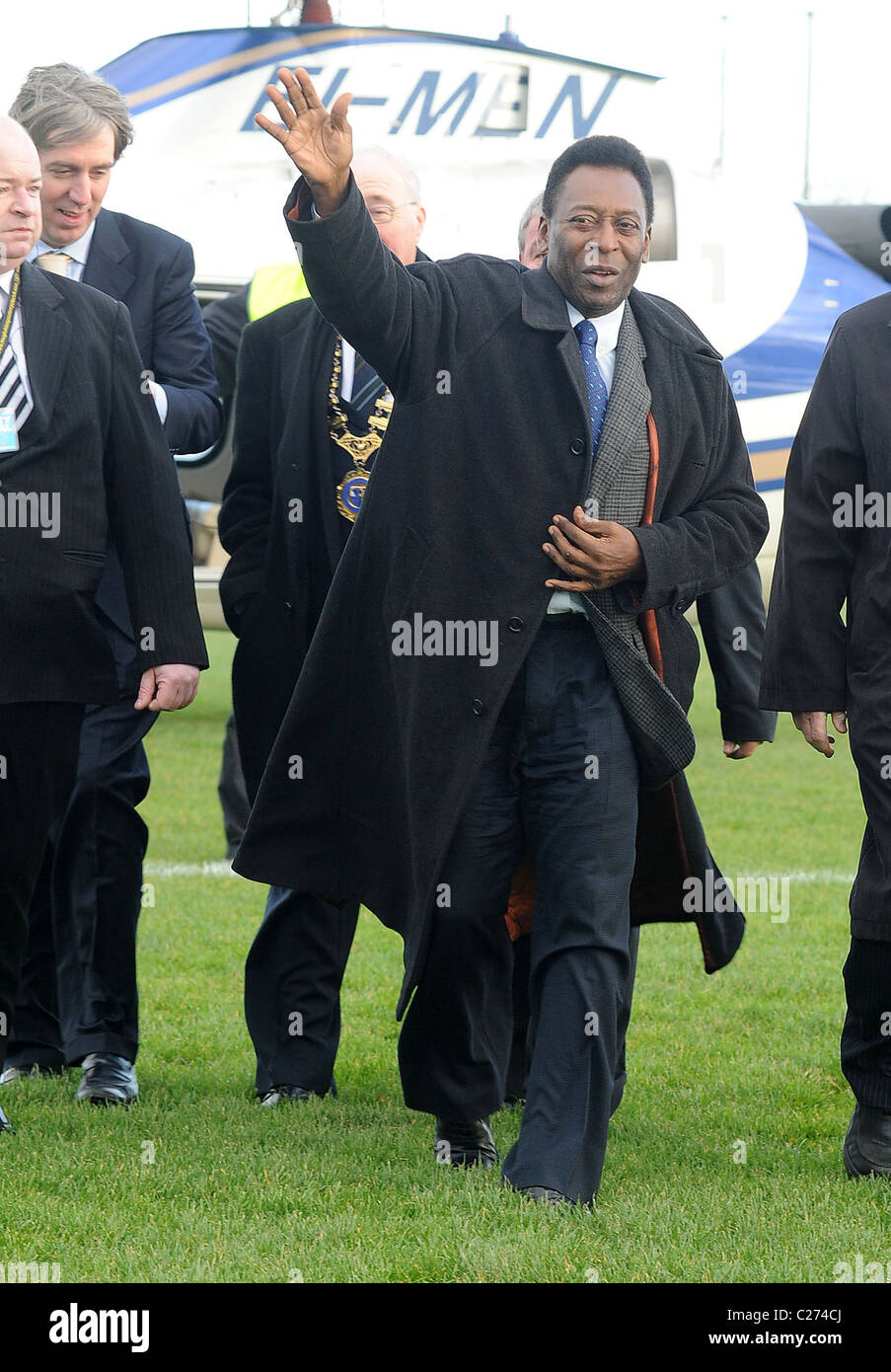 Legendary Brazilian soccer star, Pele paid a visit to Dunboyne AFC, the ...