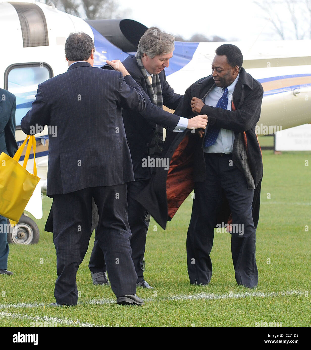 Legendary Brazilian soccer star, Pele paid a visit to Dunboyne AFC, the ...