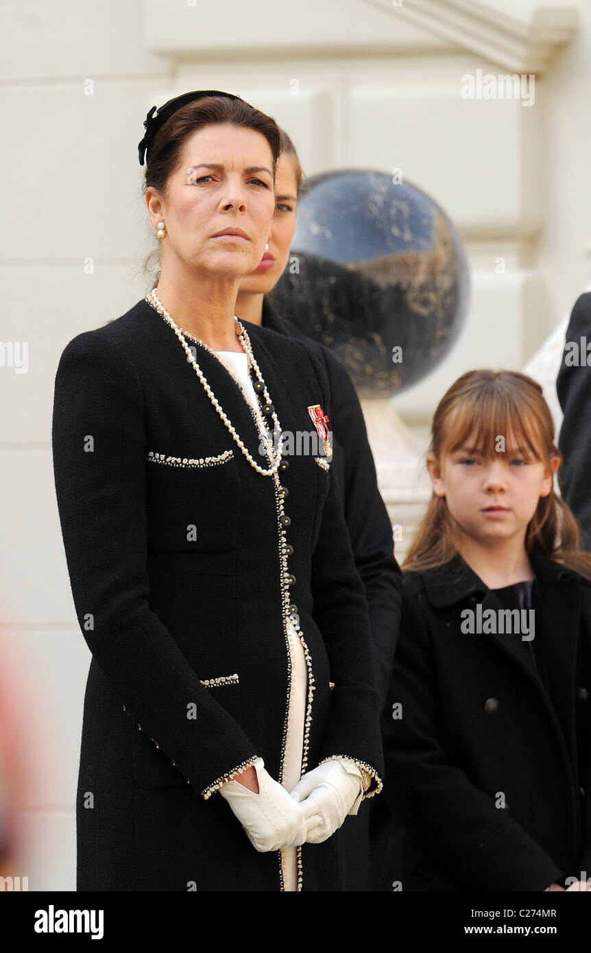 Princess Caroline of Hanover and Princess Alexandra of Hanover attend ...