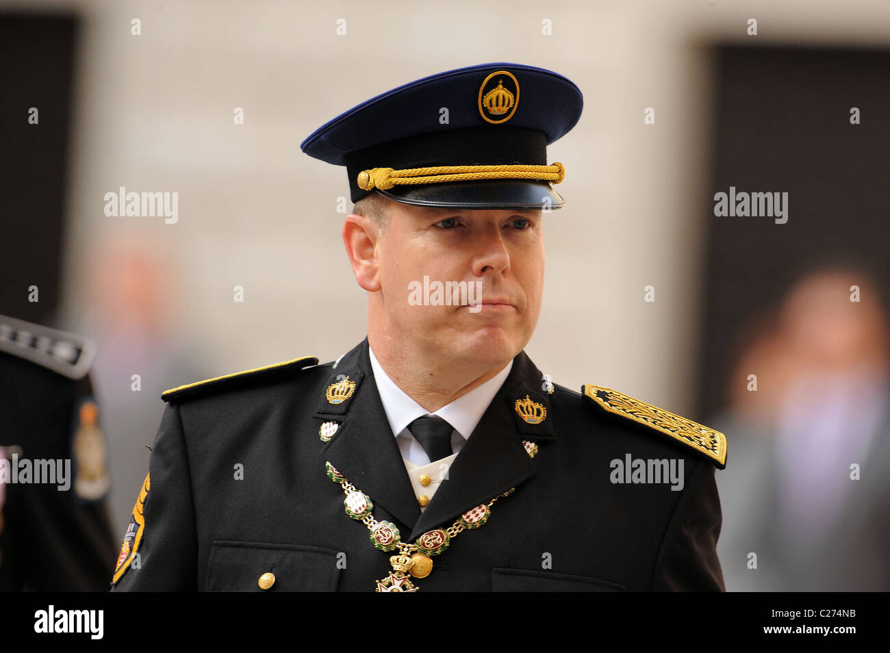 Prince Albert II of Monaco attends the Army Parade as part of Monaco's ...