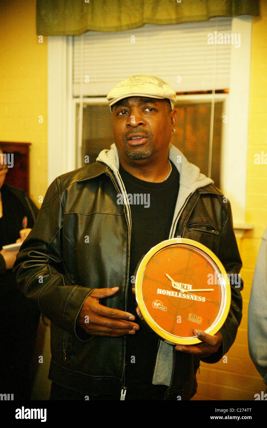 Chuck D Public Enemy at the Sasha Bruce House for Homeless Youth and ...