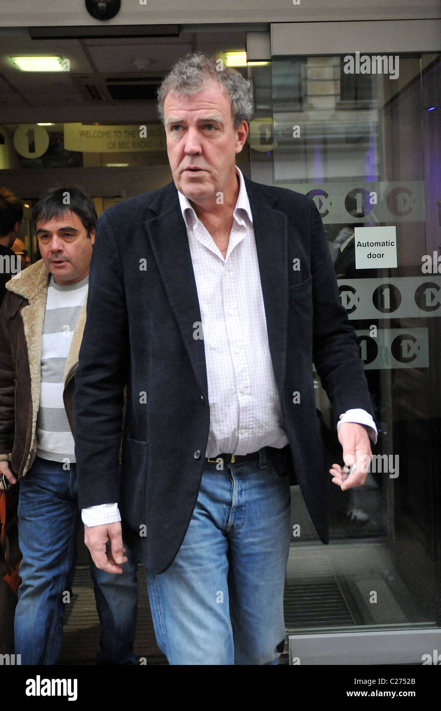 Jeremy Clarkson outside the BBC Radio 1 studios London, England - 27.11 ...